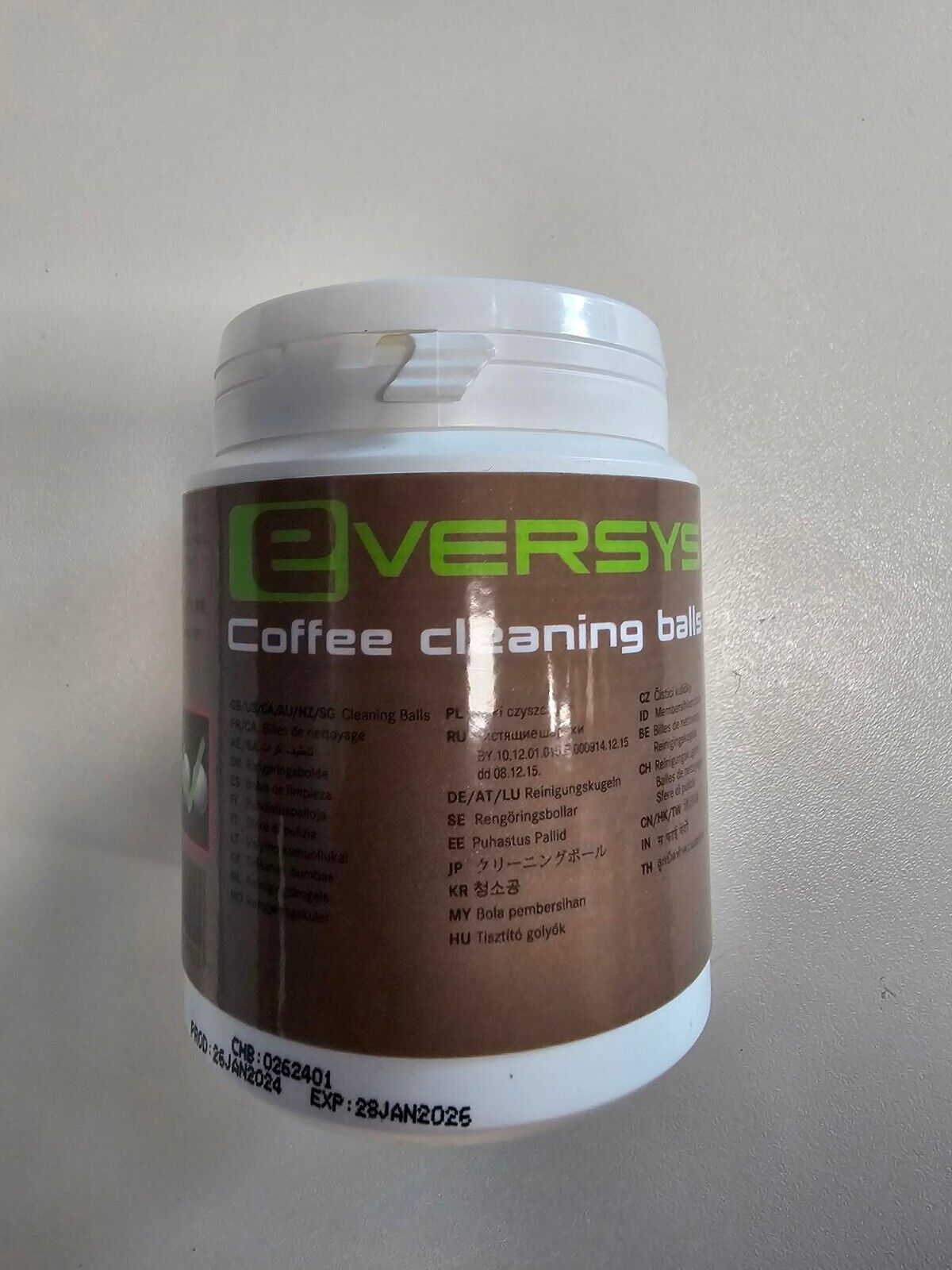 Eversys Coffee Cleaning Balls - 62pc – Bravo Coffee Machines